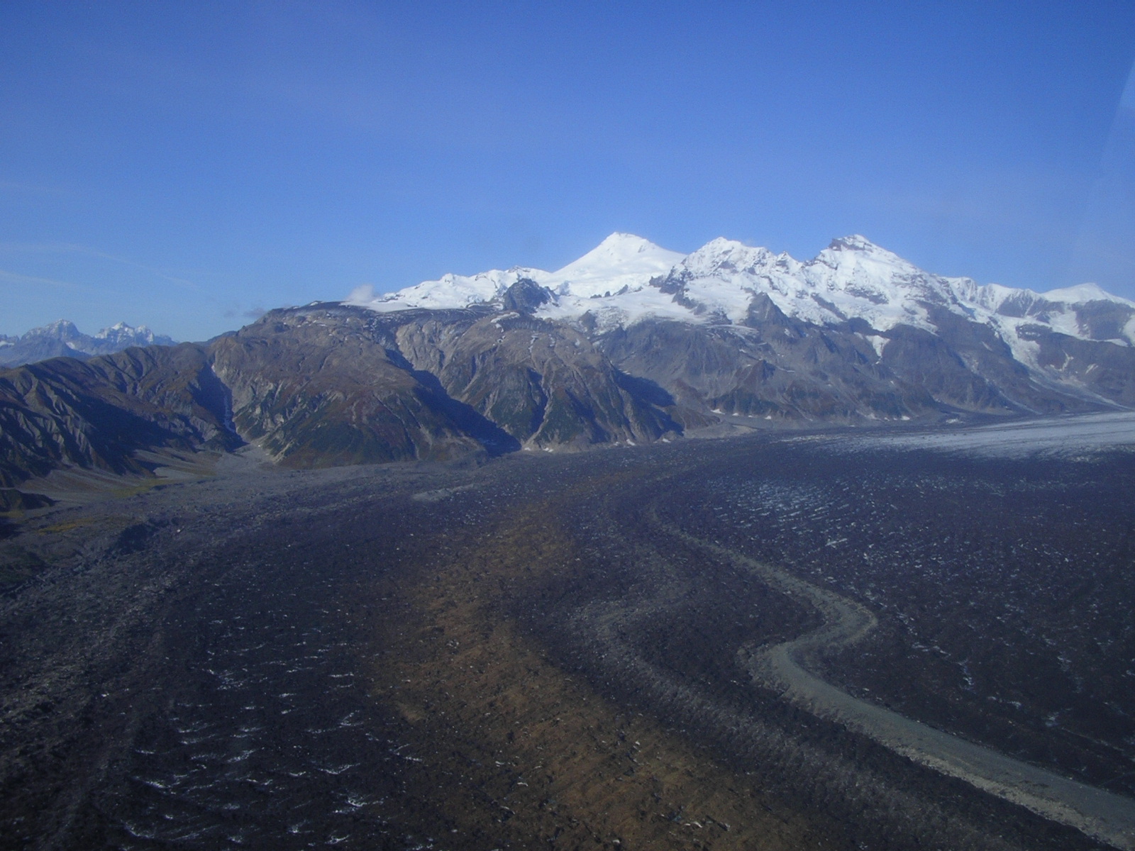 Capps Glacier and Mount Spurr.