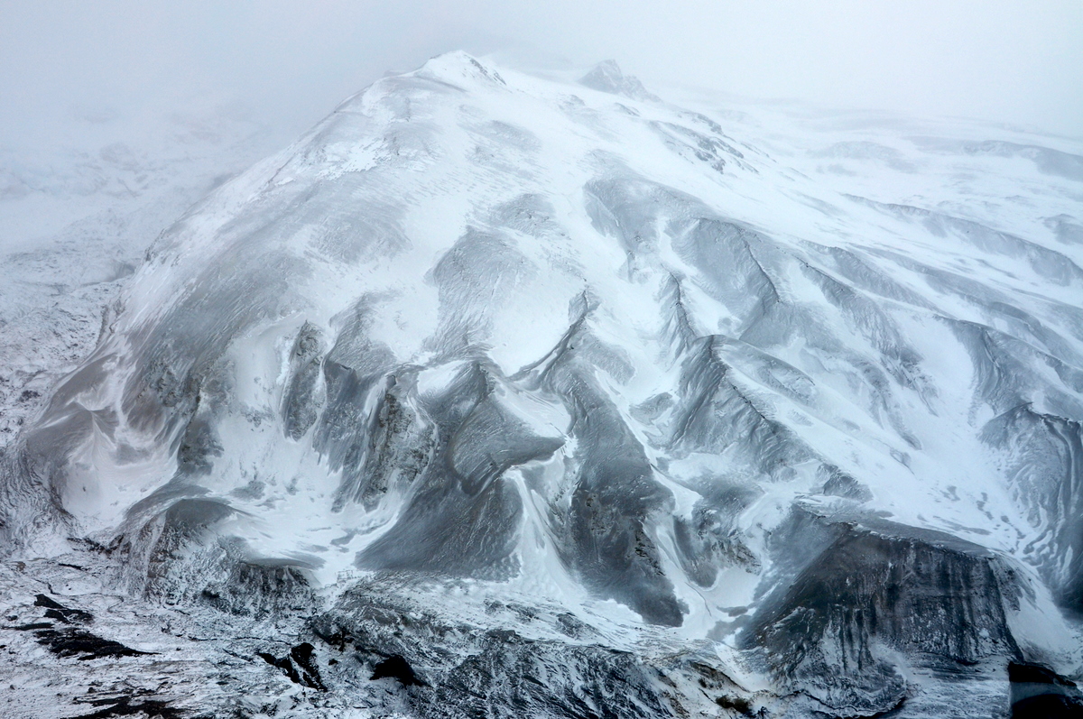 Ash covered slopes in the upper Drift valley immediately west of the ...