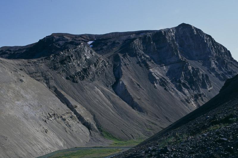 Aerial photo of Aniakchak. Photo Courtesy of Tina Neal, USGS.