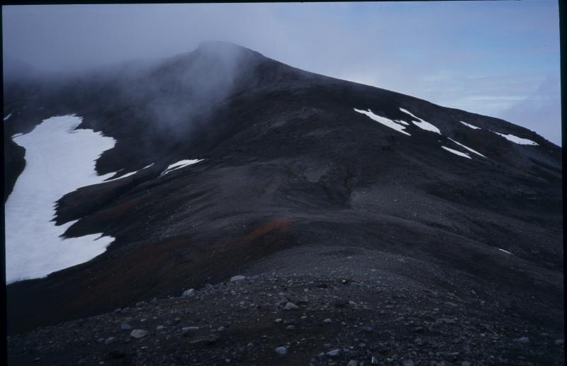 These are post-caldera deposits on the Northwest outer scarp of Okmok ...