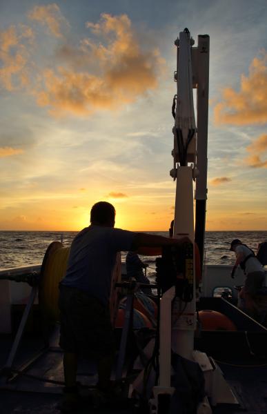 Field photos from the Northern Mariana Islands (NMI) hydrophone ...